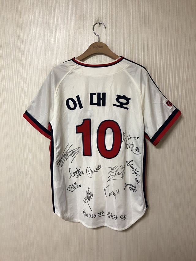 KBO ATC어센틱 롯데자이언츠 챔피언홈유니폼/져지 ... | 세컨웨어