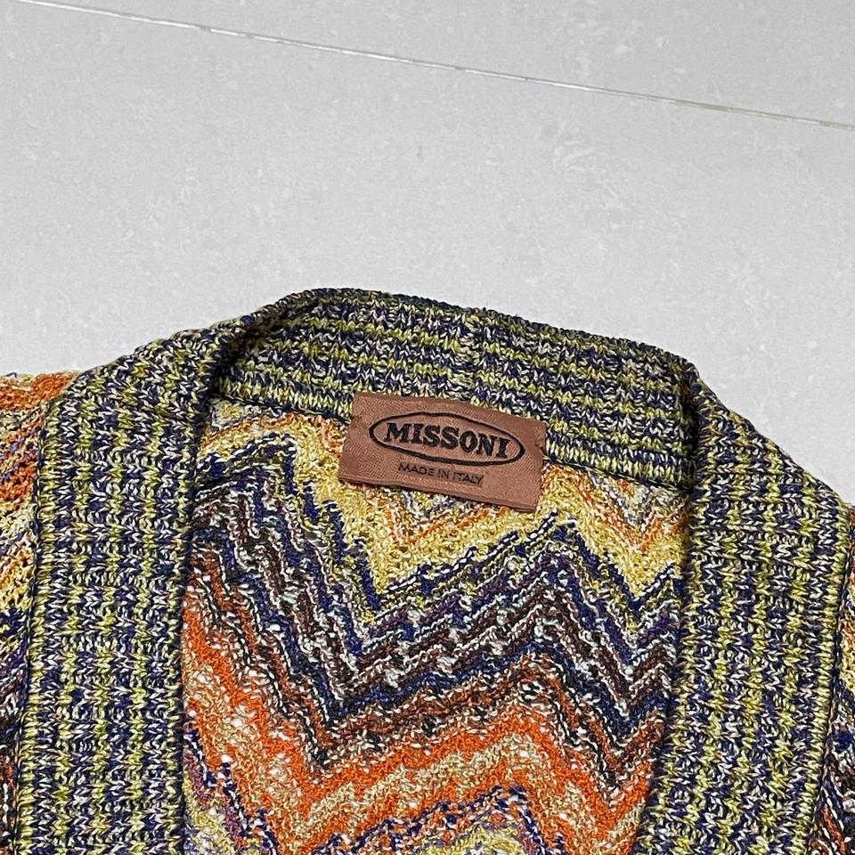 MISSONI 미쏘니 오리엔탈 니트 가디건 | 헬로마켓