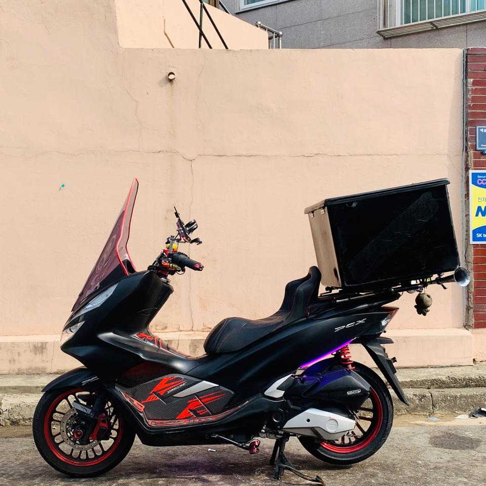 PCX 19년식 익실머플러 구변OK 풀튜닝차량 265... | 헬로마켓