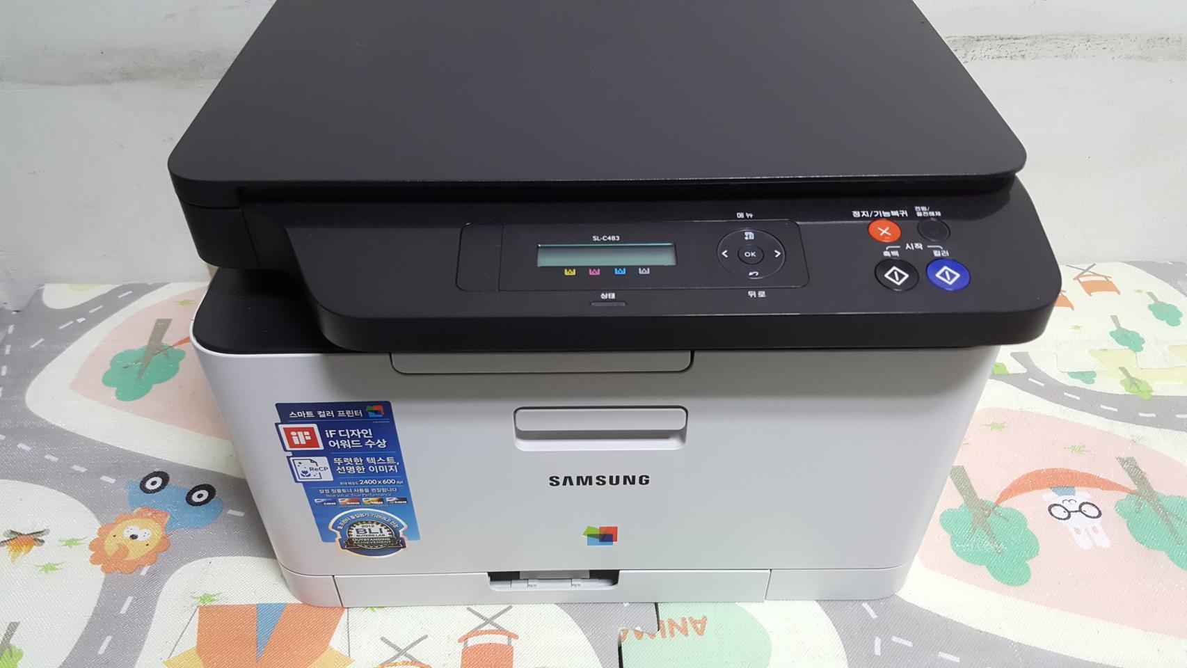 삼성칼라복합기 SL C483 팝니다 | 헬로마켓