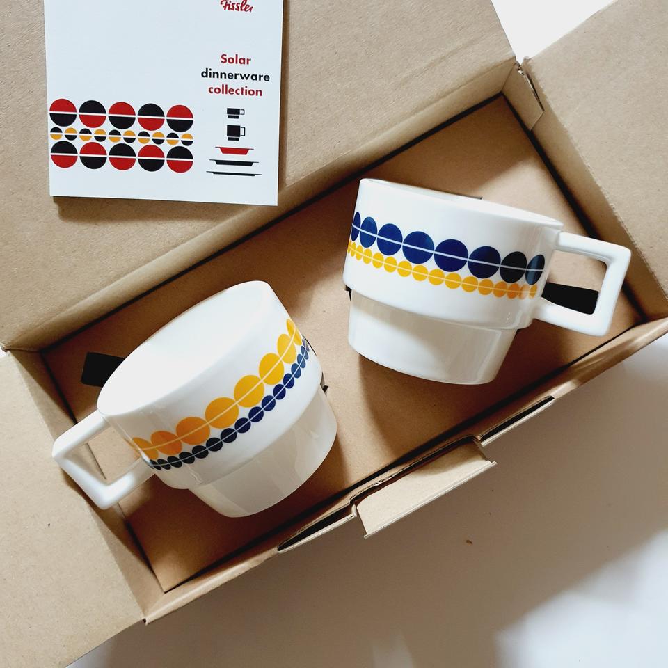 독일 휘슬러 솔라 머그컵 2p 세트 | 헬로마켓