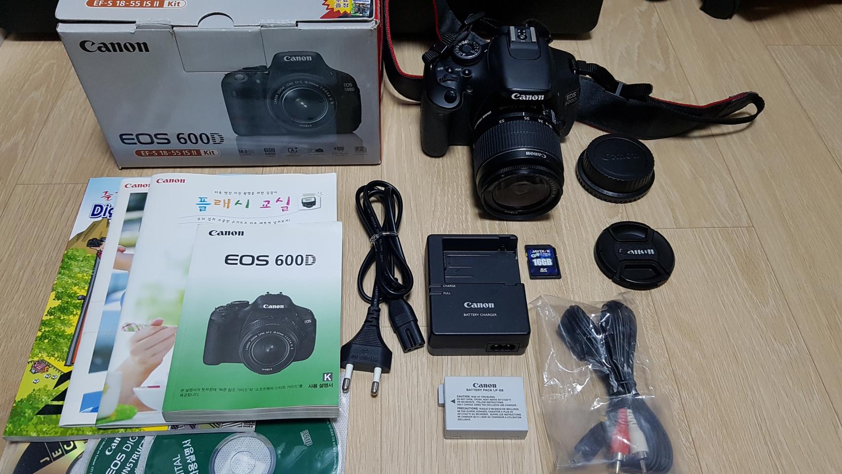 캐논 600d dslr 기본세트 팝니다!! | 헬로마켓