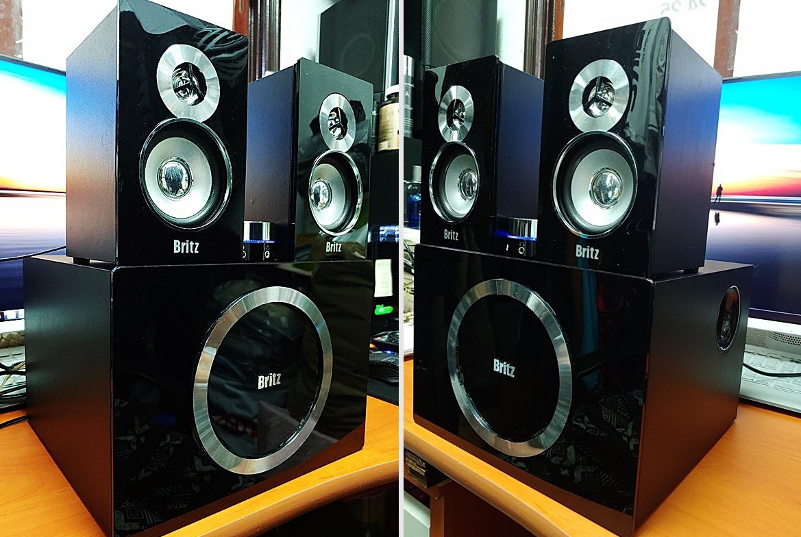 Britz BR-2100S5 앰프내장형 스피커 | 세컨웨어(헬로마켓)