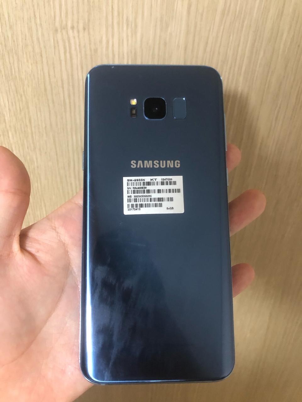 갤럭시S8+ 64g 블루 정상해지폰 판매합니다 | 헬로마켓