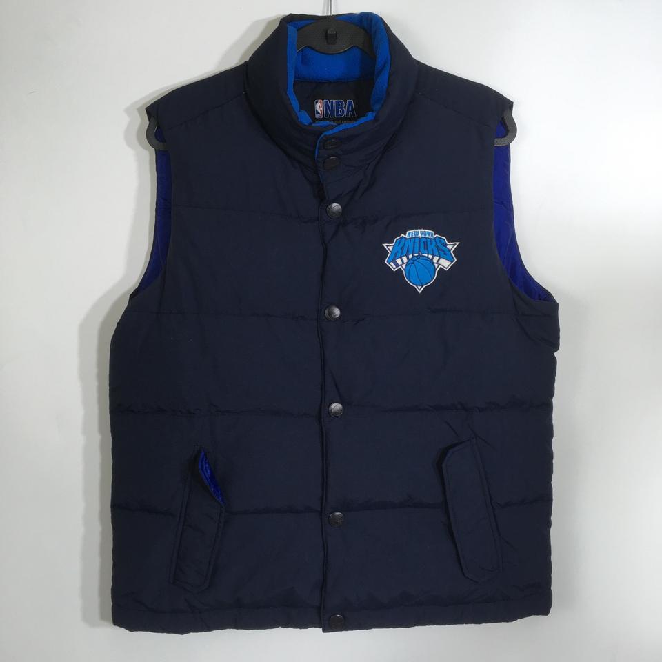 [NBA 105 (XL)]NBA 뉴욕닉스 오리털 패딩조끼 | 헬로마켓