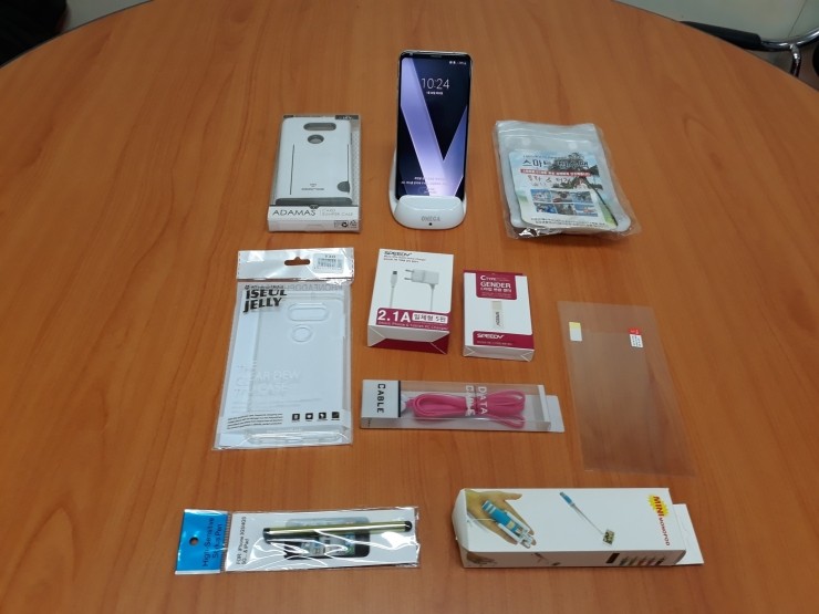 SKT V30 실버 64기가 정상해지 A급 풀세트 판... | 세컨웨어(헬로마켓)