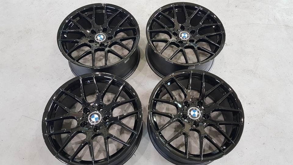BMW 359M 유광블랙 대만정품 18인치휠 한대분 ... | 세컨웨어(헬로마켓)