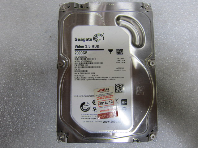 시게이트 2테라 HDD Video ST2000VM003 | 세컨웨어(헬로마켓)