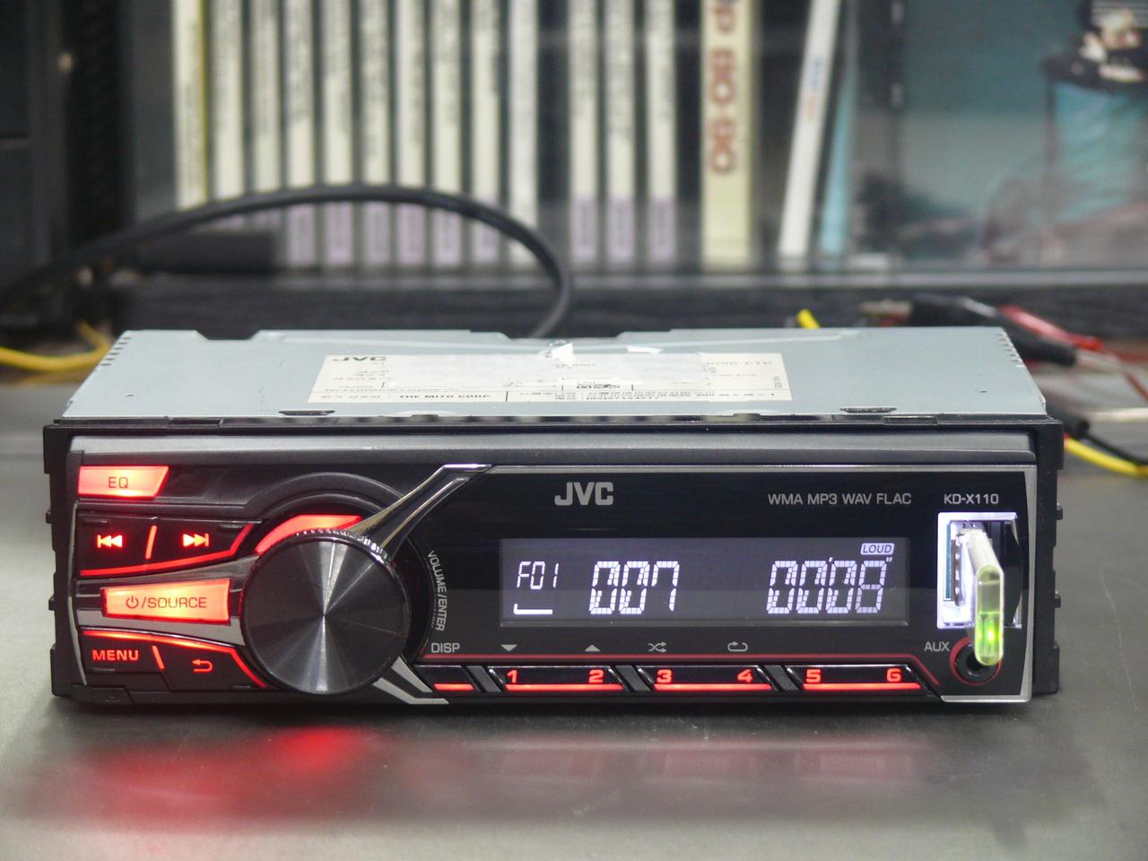 JVC KD-X110 카오디오 | 세컨웨어(헬로마켓)