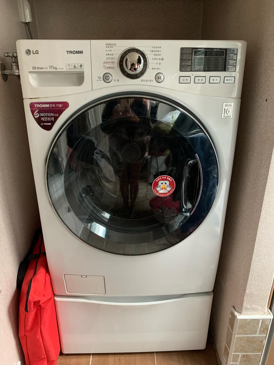 LG 트롬 드럼세탁기 건조겸용 17kg DD 인버터 | 세컨웨어(헬로마켓)