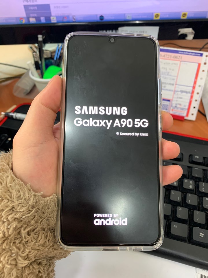 갤럭시A90 5G SK 128GB 아우라블랙 새 제품... | 세컨웨어