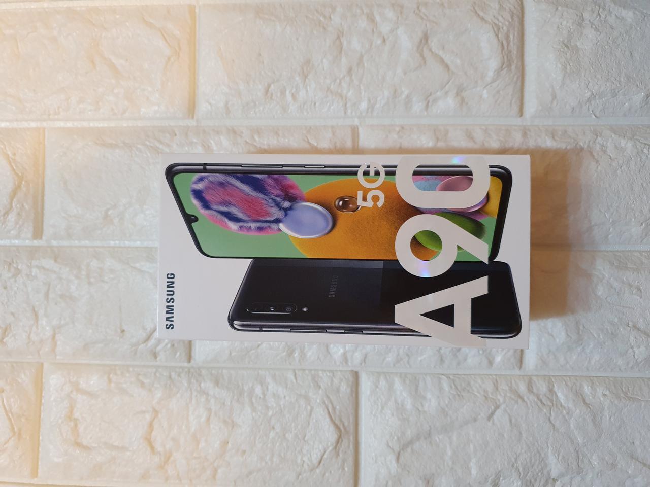 # A90 5G 블랙 128GB 미개봉 풀박스 판매합니다 | 헬로마켓