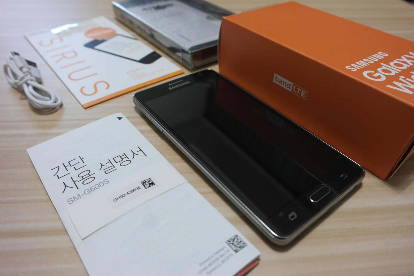 [부산]S급 갤럭시 와이드 블랙 (SM-G600S) | 헬로마켓