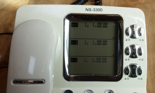 뉴썬 3국선 발신자표시 전화기 NS-3300 | 헬로마켓