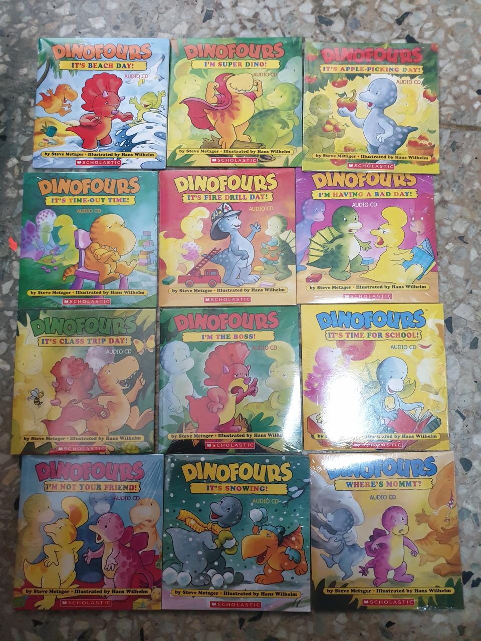 다이노포스(Dinofours) 영어 원서 공룡유치원 ... | 헬로마켓