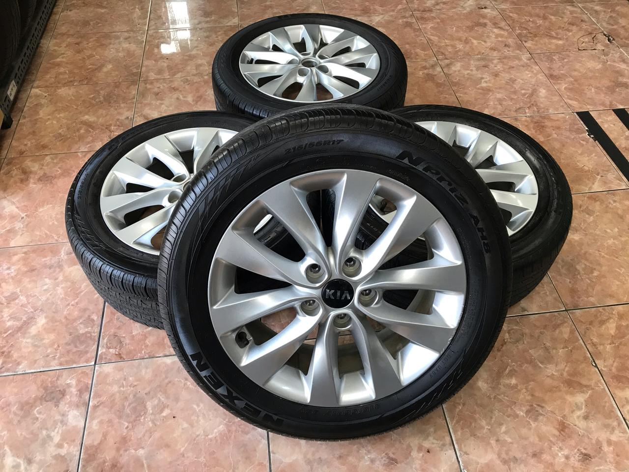 K5 17인치 순정휠타이어 팝니다 | 헬로마켓