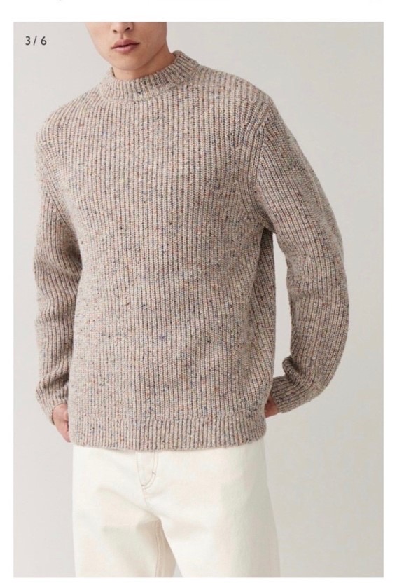 COS 청키 니트 아이보리s | 헬로마켓