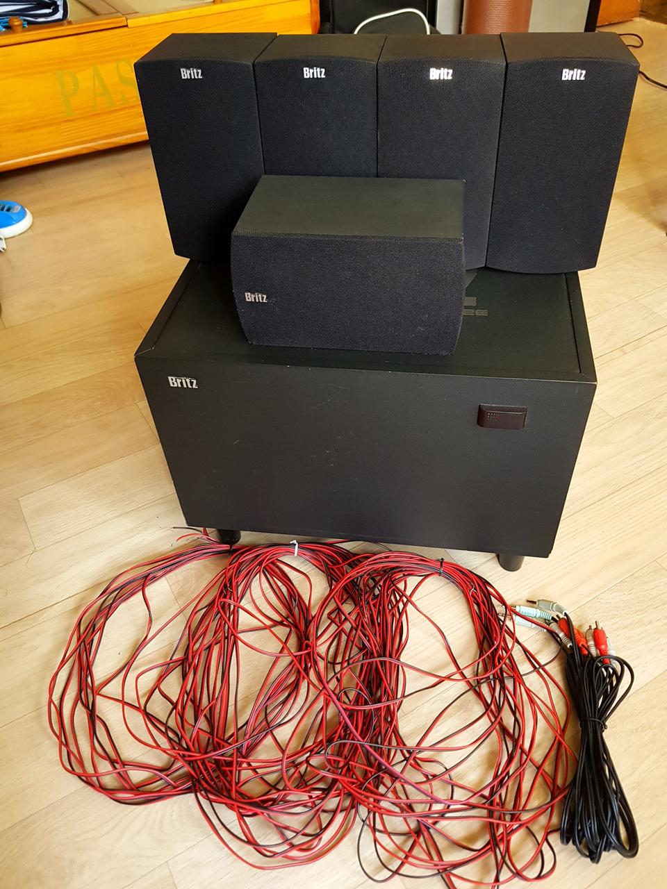 BRITZ BR-5100T 5.1채널 스피커 팝니다. | 헬로마켓