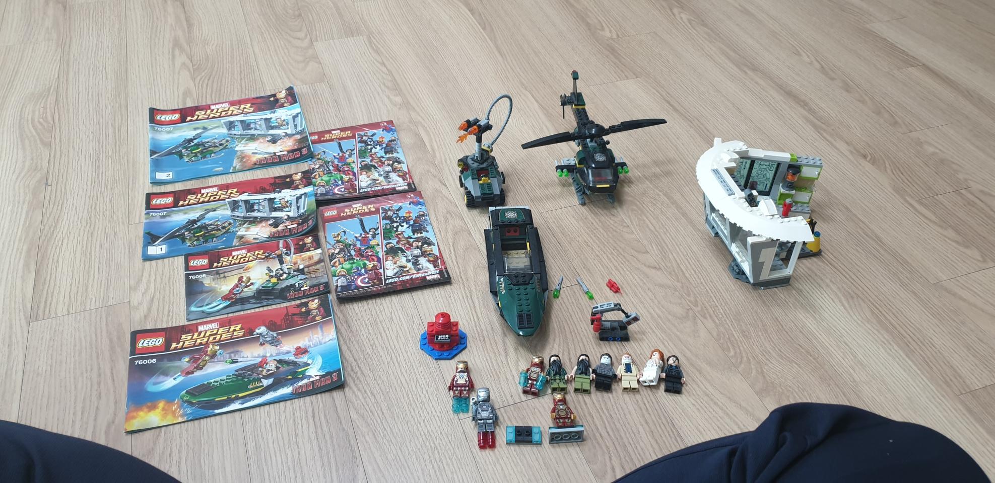 레고 마블 76006, 76007, 76008(전시품... | 헬로마켓