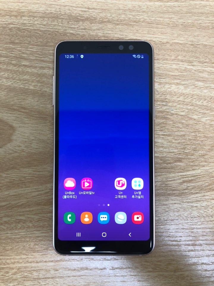 삼성 갤럭시 A8 2018 블루 32G 정상해지 팝니다 | 헬로마켓