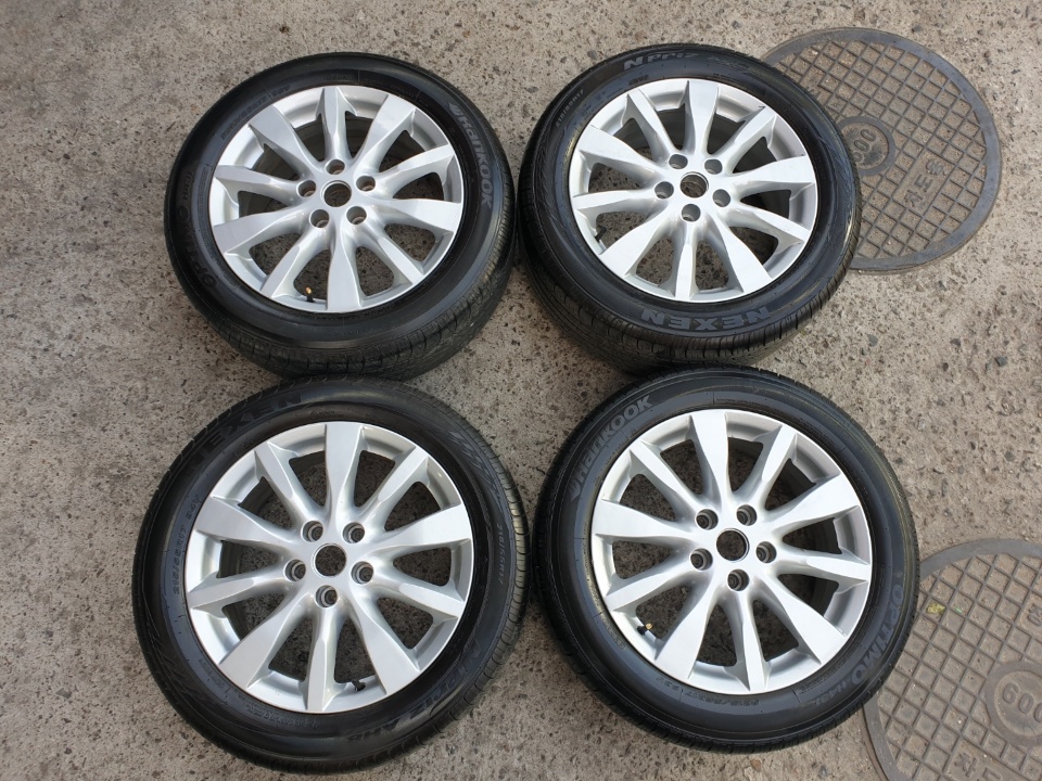 SM5 라구나 17인치 순정휠타이어 팝니다 | 헬로마켓