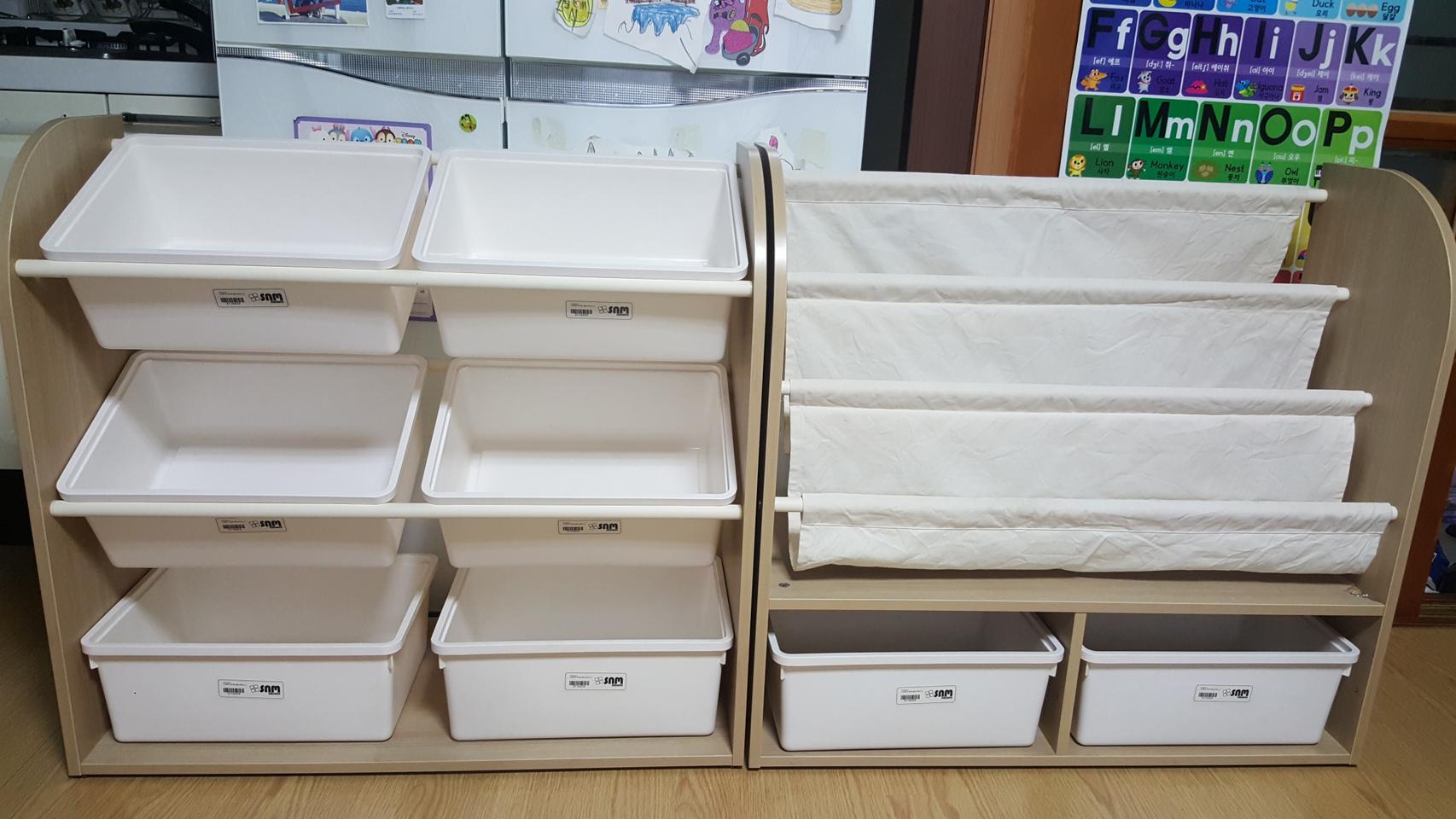 한샘 샘키즈 장난감정리함 전면책장 | 헬로마켓