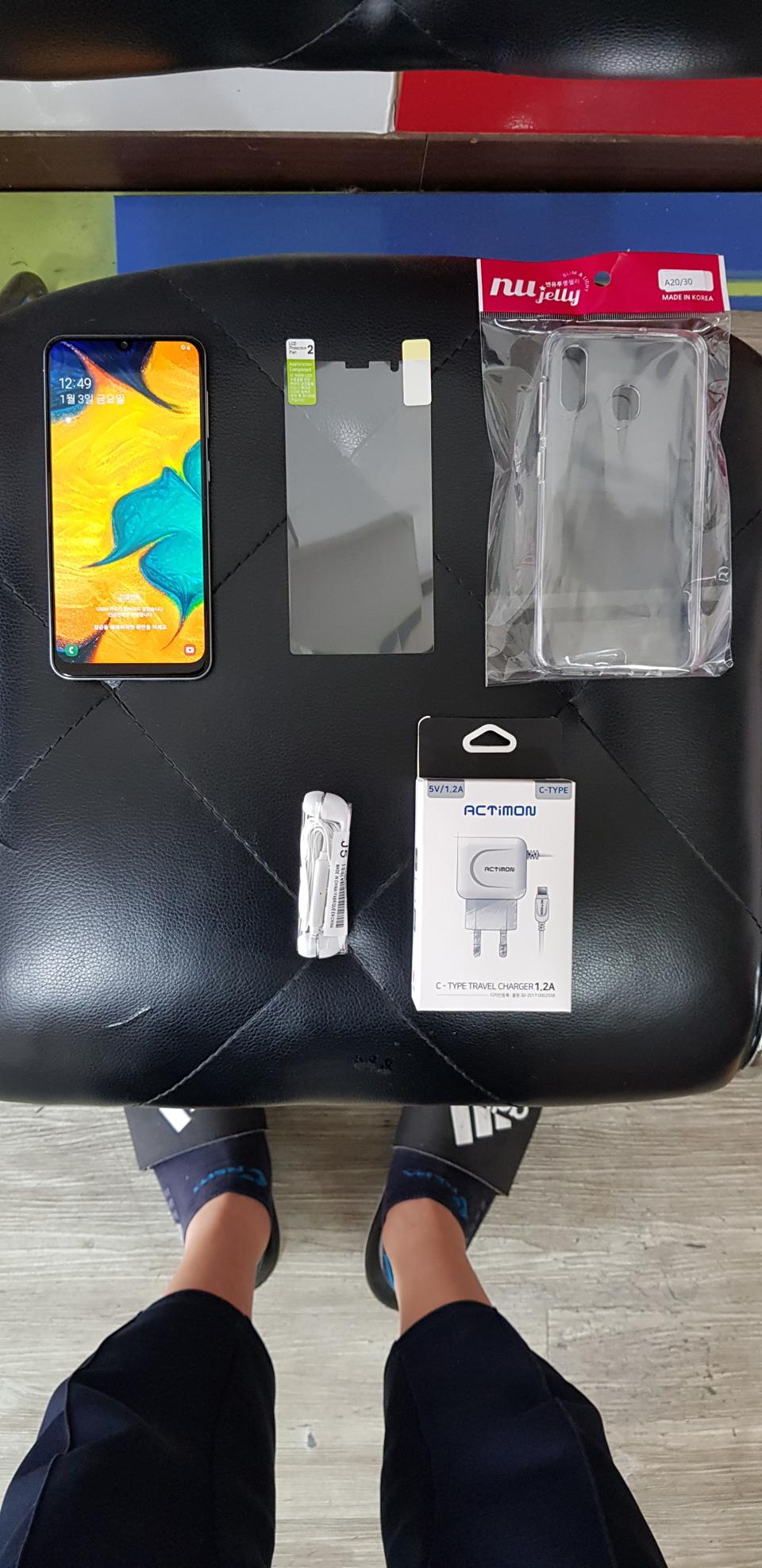 갤럭시A40 SK정상해지 특A급(지문.얼굴.삼성페이등... | 헬로마켓