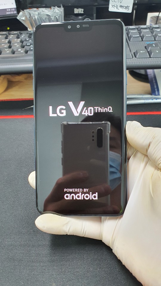 LG V40 ThinQ 128G 모로칸블루 A급_3926 | 헬로마켓