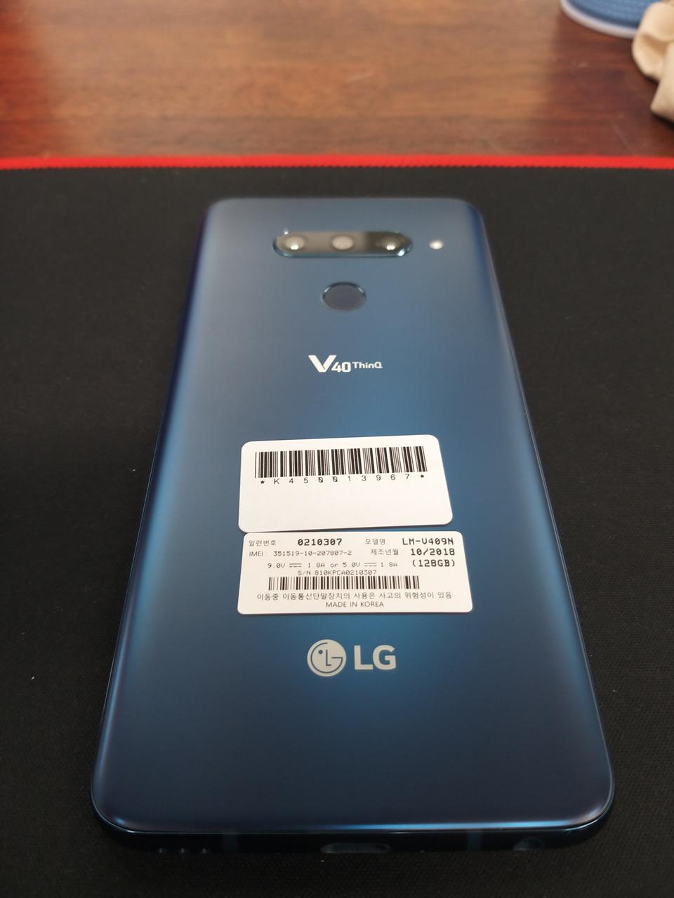 LG V40ThinQ 128G S급3967 | 헬로마켓