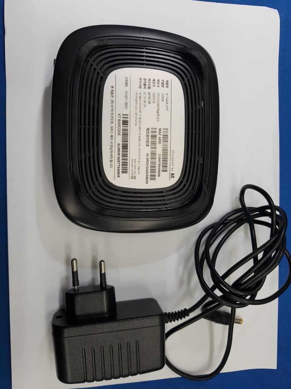 KT GiGa UTP 공유기 H350K 팝니다. 상태... | 헬로마켓