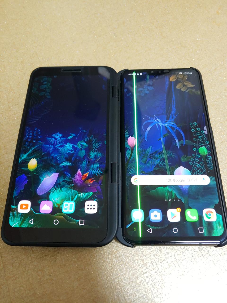 ♥KT V50 5G 128G♥ 블랙 팝니다(듀얼스크린... | 헬로마켓