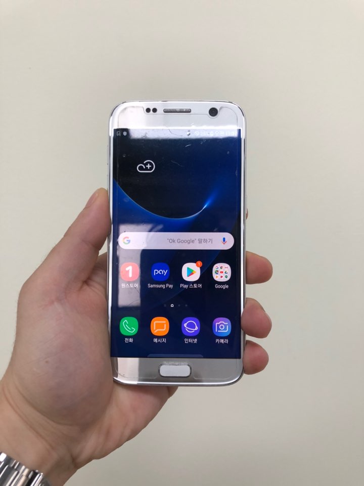 삼성 갤럭시 S7 실버 32G 정상해지 팝니다 | 세컨웨어