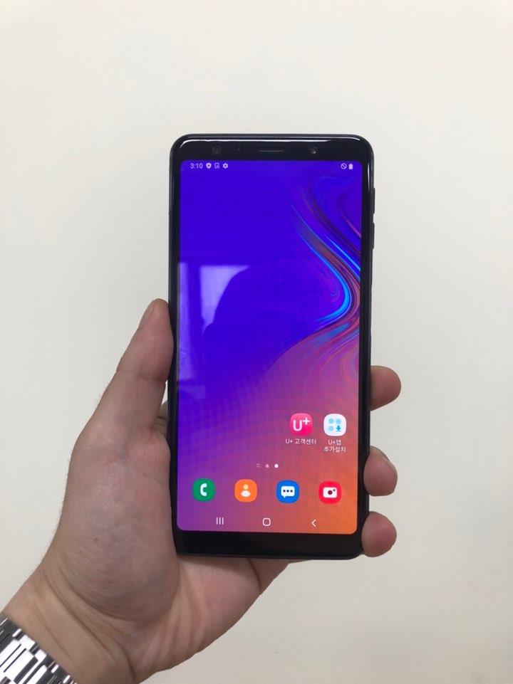 삼성 갤럭시 A7 2018 블랙 64G 정상해지 팝니다 | 헬로마켓