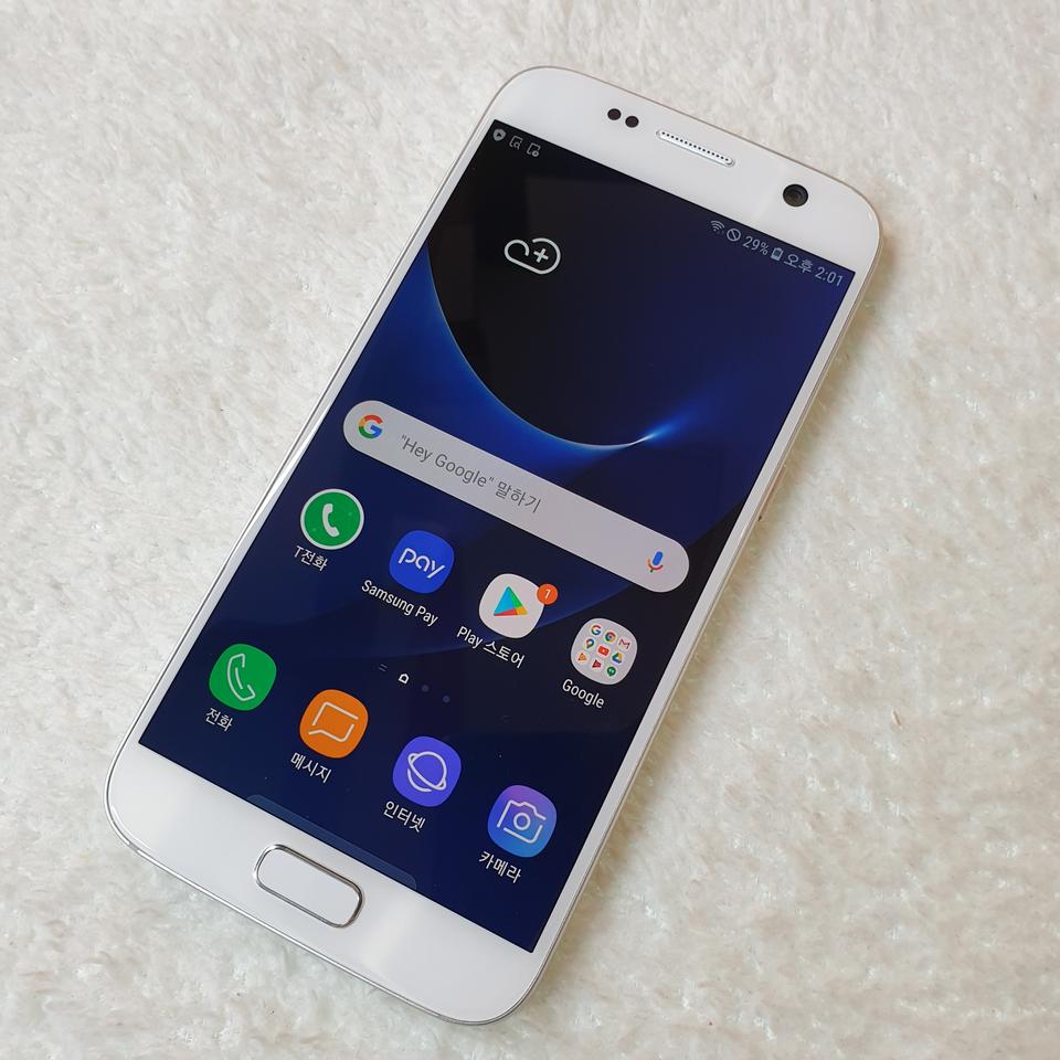 skt 갤럭시 s7 화이트 팝니다 | 세컨웨어(헬로마켓)
