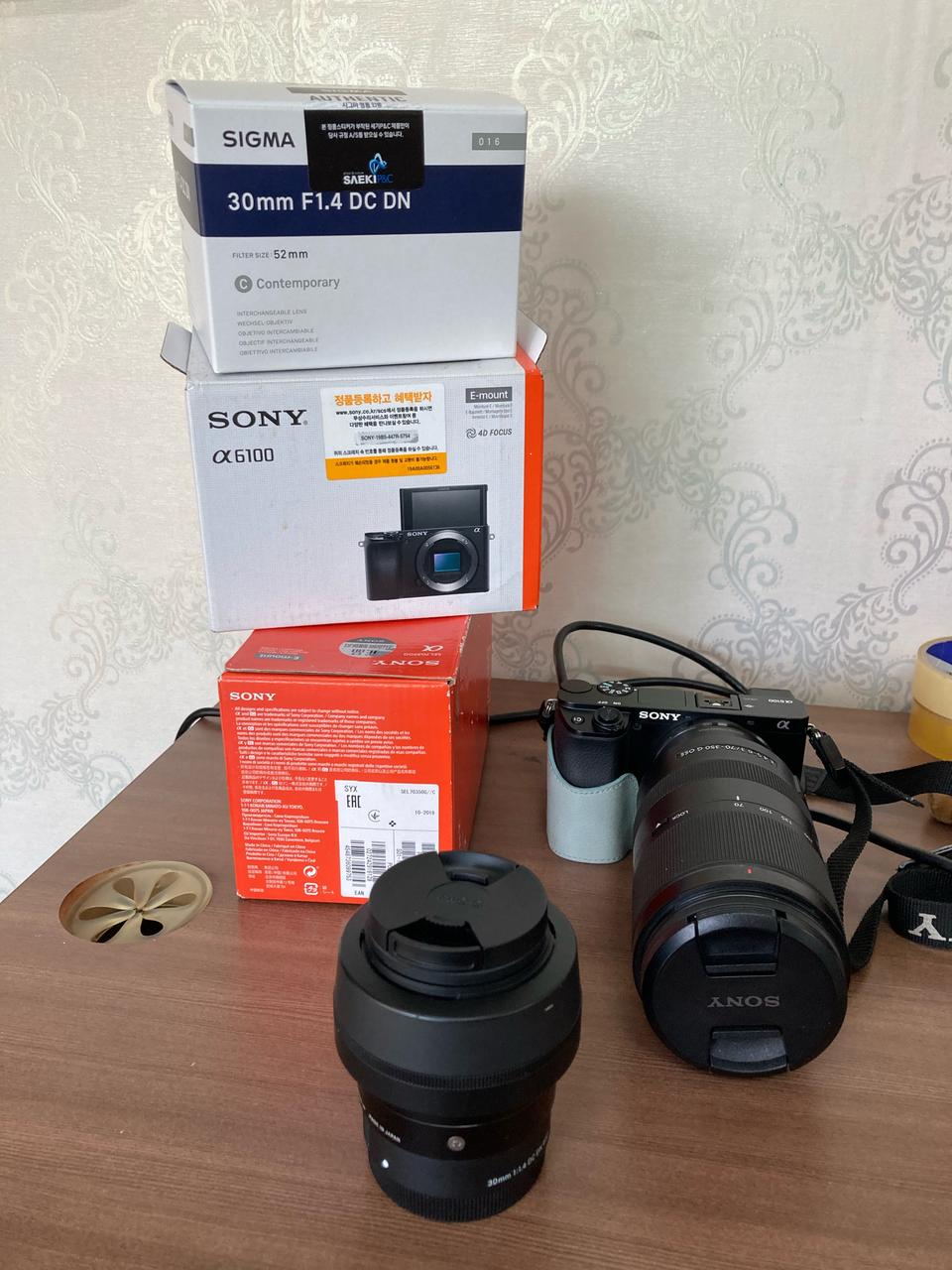 소니A6100 70350g 시그마30.4 | 헬로마켓