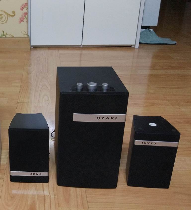 Ozaki 오자키 2.1,채널 스피커, 저렴하게 가져... | 헬로마켓
