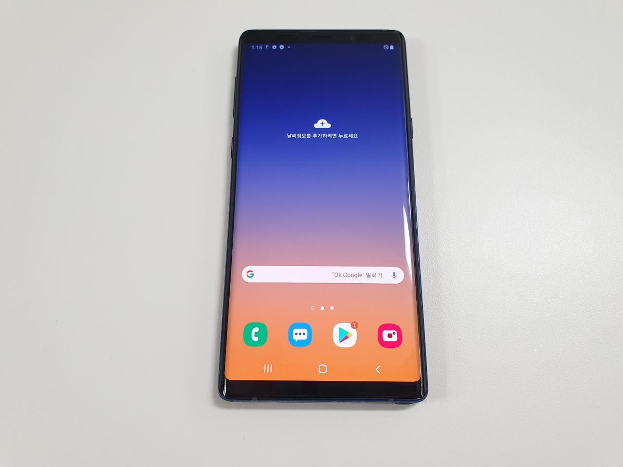 갤럭시 노트9 오션블루 512GB (KT) S급 팝니다. | 헬로마켓