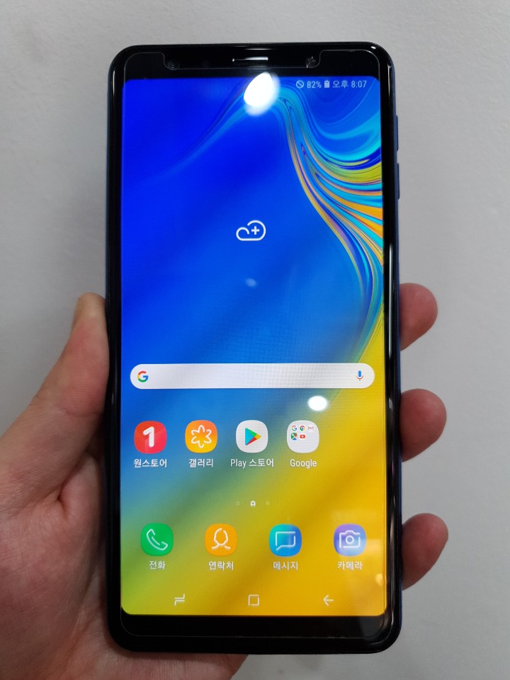 갤럭시A7 2018(64GB 블루)판매합니다 | 헬로마켓