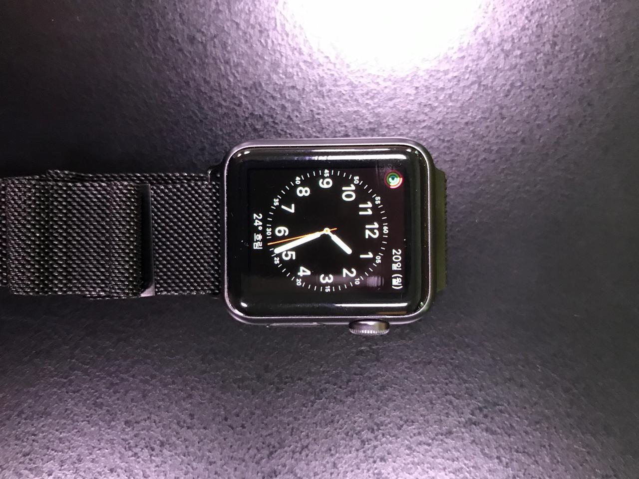 애플워치1 38mm 스페이스 그레이 GPS버전 | 헬로마켓