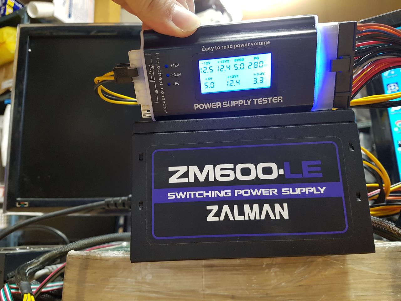 600W 잘만(ZALMAN) ZM600-LE 파워 팝니다 | 세컨웨어(헬로마켓)