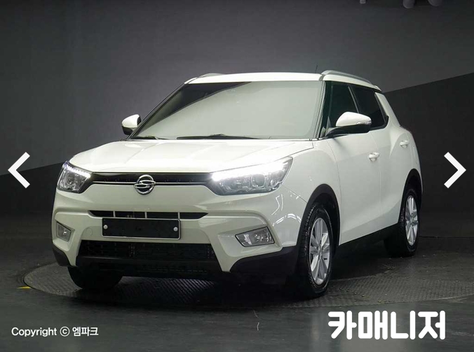 쌍용 티볼리 5인승 가솔린 1.6 2WD VX | 헬로마켓