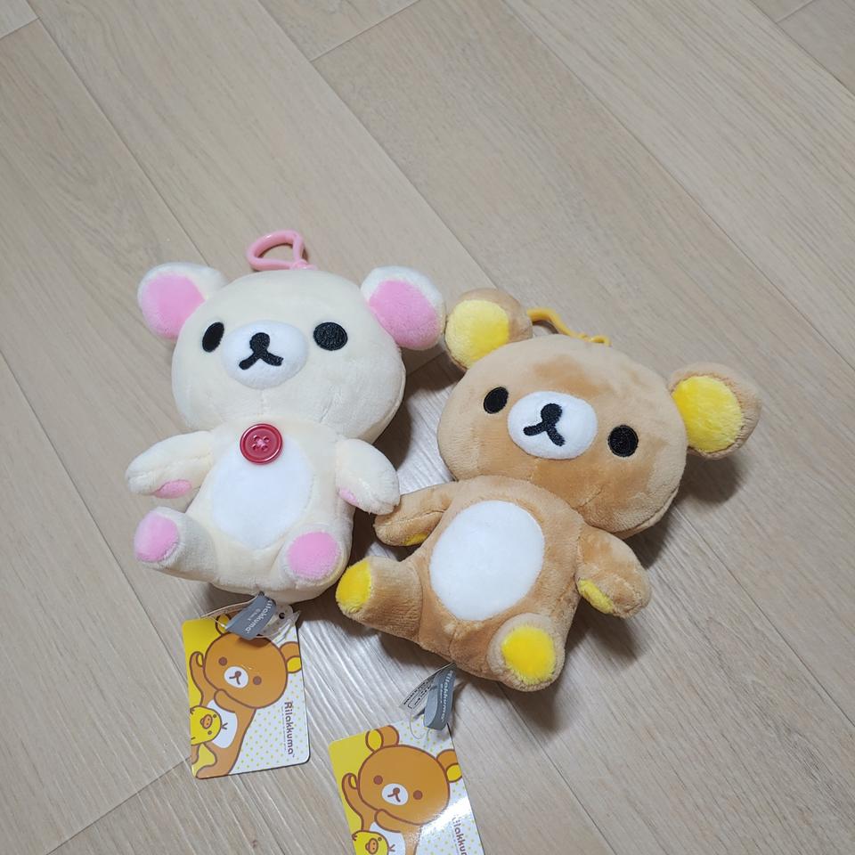 리락쿠마 인형 새상품 2개 세트 10000원! | 헬로마켓