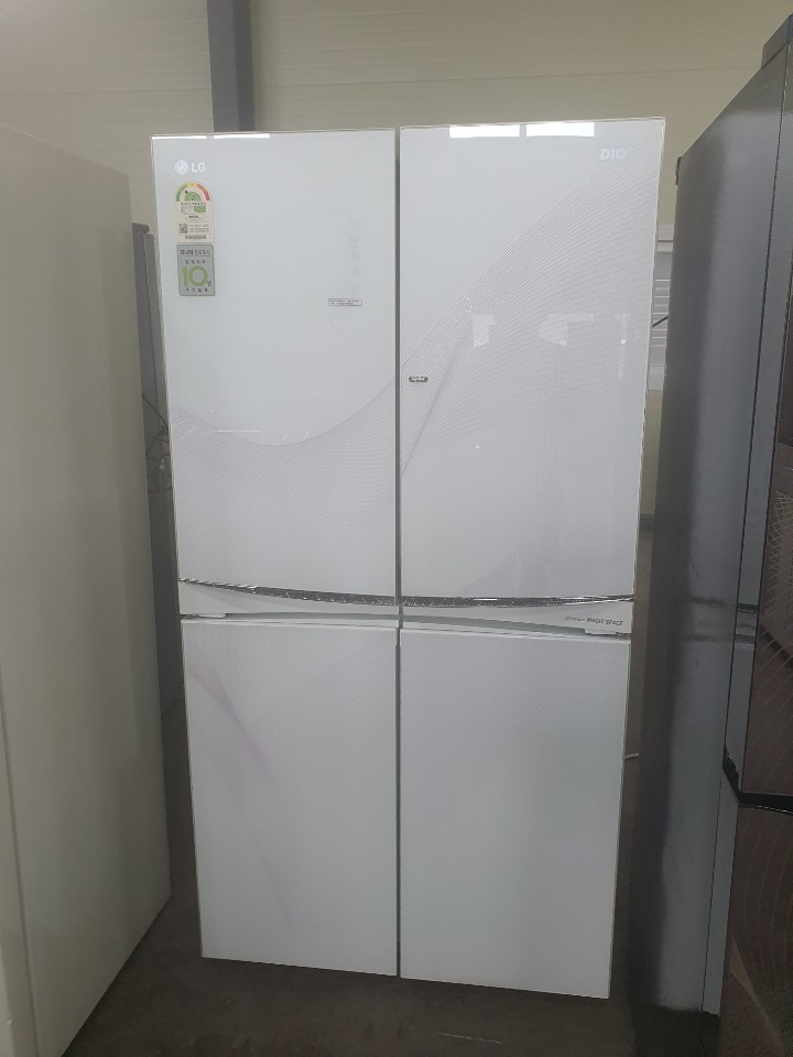 LG화이트최신4도어냉장고910L | 세컨웨어(헬로마켓)