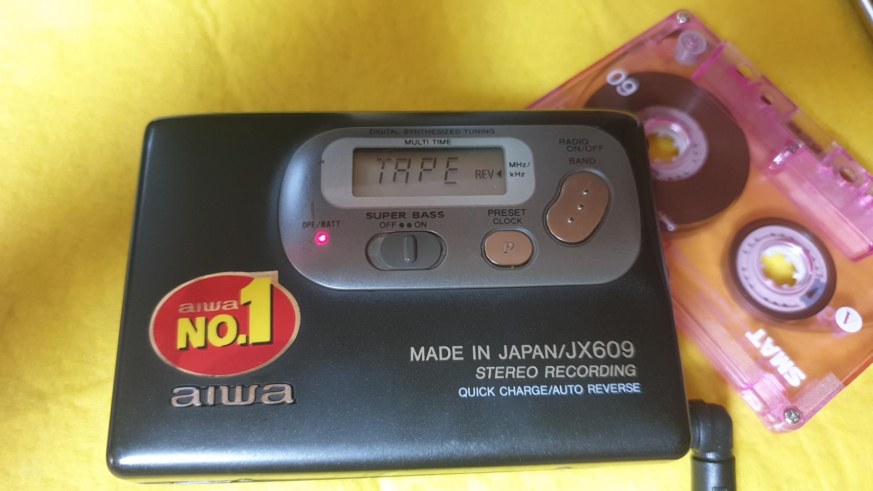 아이와 JX609워크맨 (음떨림 없음) | 헬로마켓