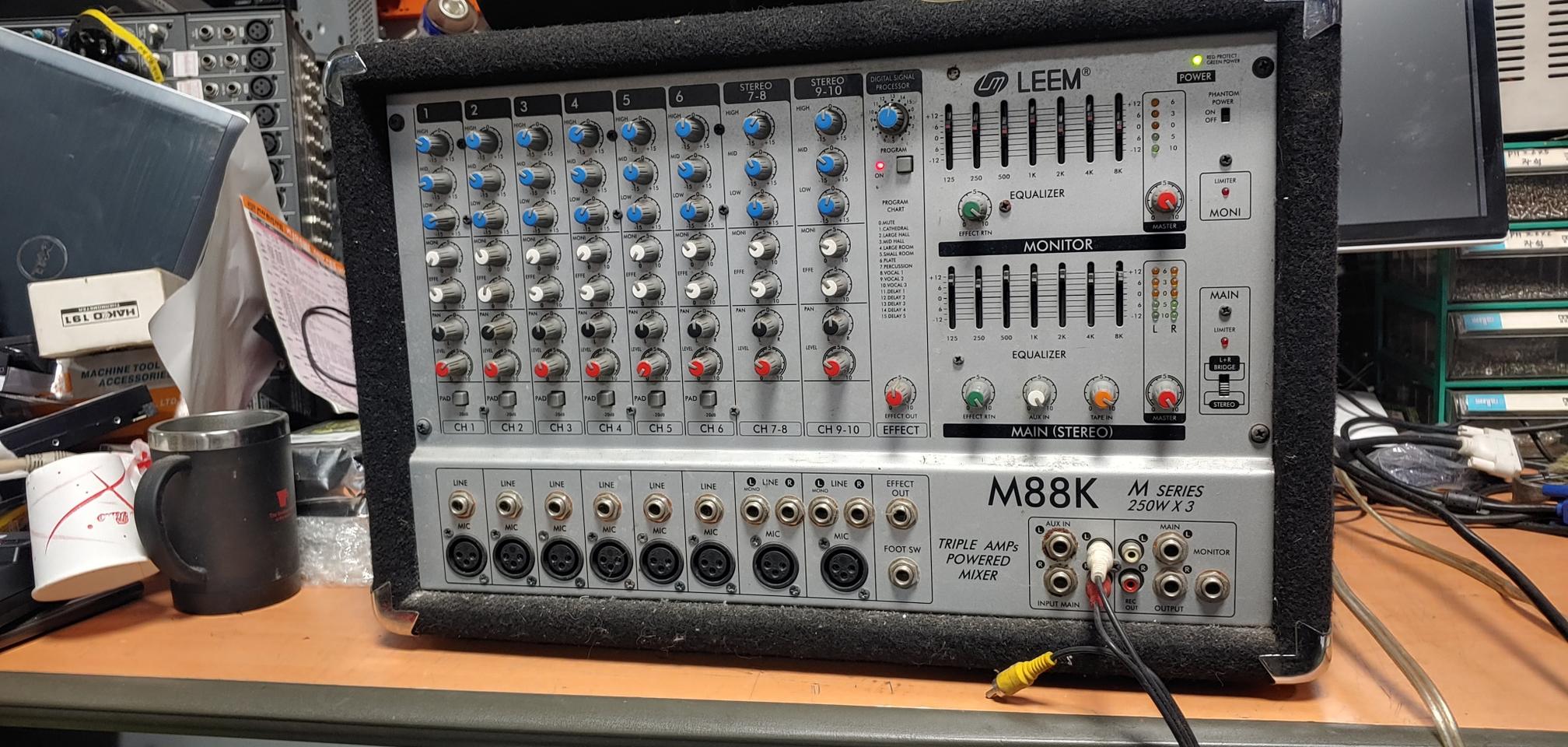 LEEM M88K 파워드믹서 | 헬로마켓