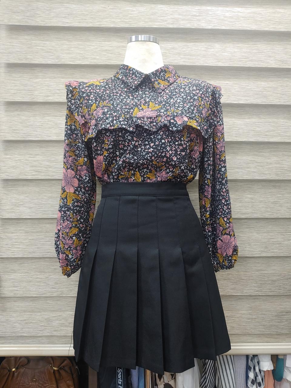 꽃무늬 블라우스 | 헬로마켓