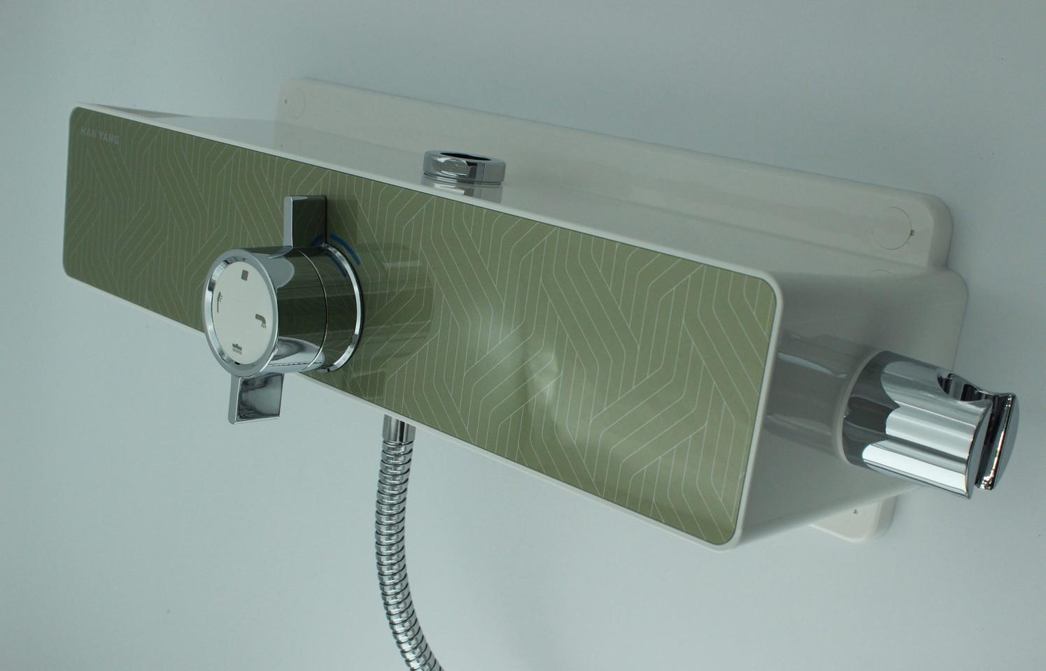 욕실 컬러 선반 레인샤워 수전 | 세컨웨어(헬로마켓)