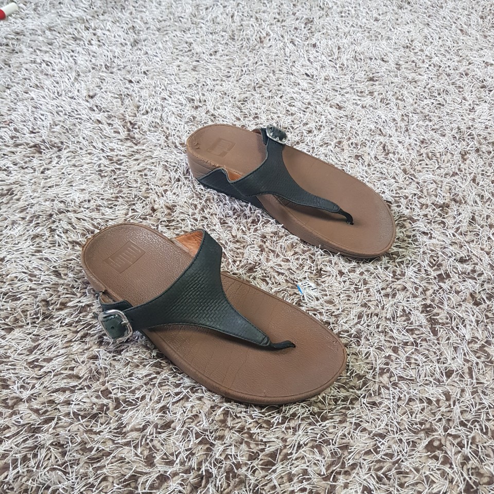 UK4/235) 핏플랍 쪼리 슬리퍼 | 세컨웨어(헬로마켓)