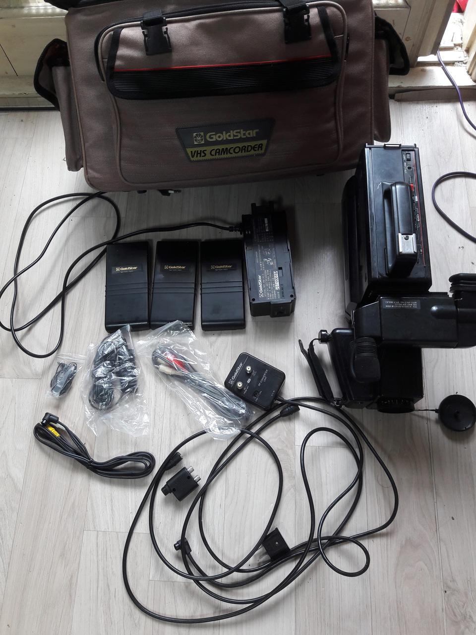 금성사 골드스타 Vhs 카메라 헬로마켓