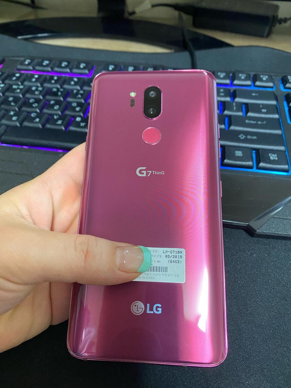 (5041) G7 64기가 라즈베리 공기계 | 헬로마켓